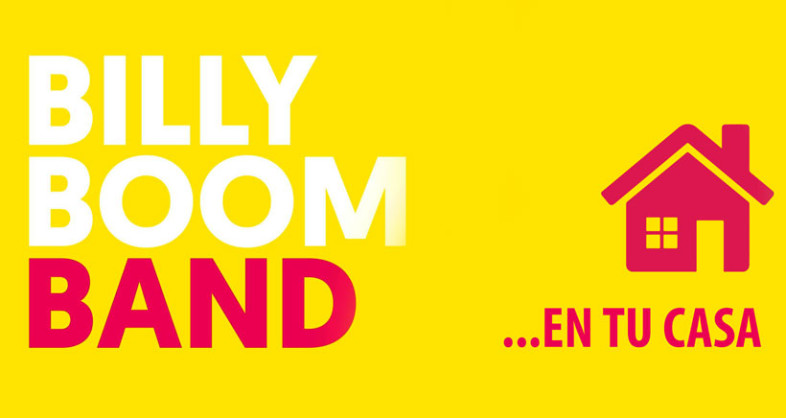 Billy Boom Band, en directo, en tu casa