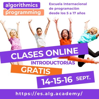 Desde casa o en Mecarapid, aprende a programar con “Algorithmics”