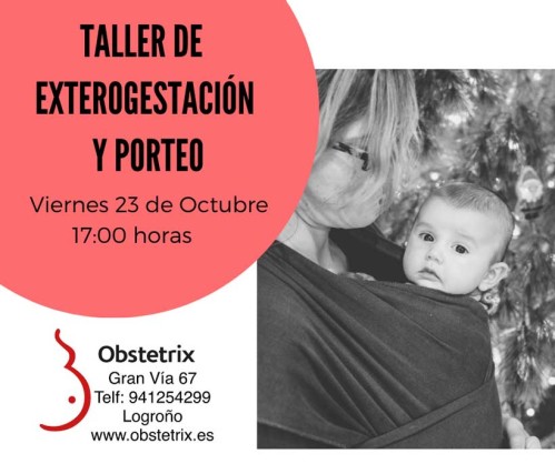 Taller gratuito de porteo y exterogestación en Obstetrix