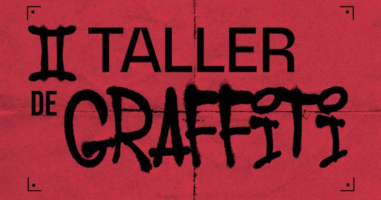 Resaks imparte un taller de graffiti gratuito en Ventosa